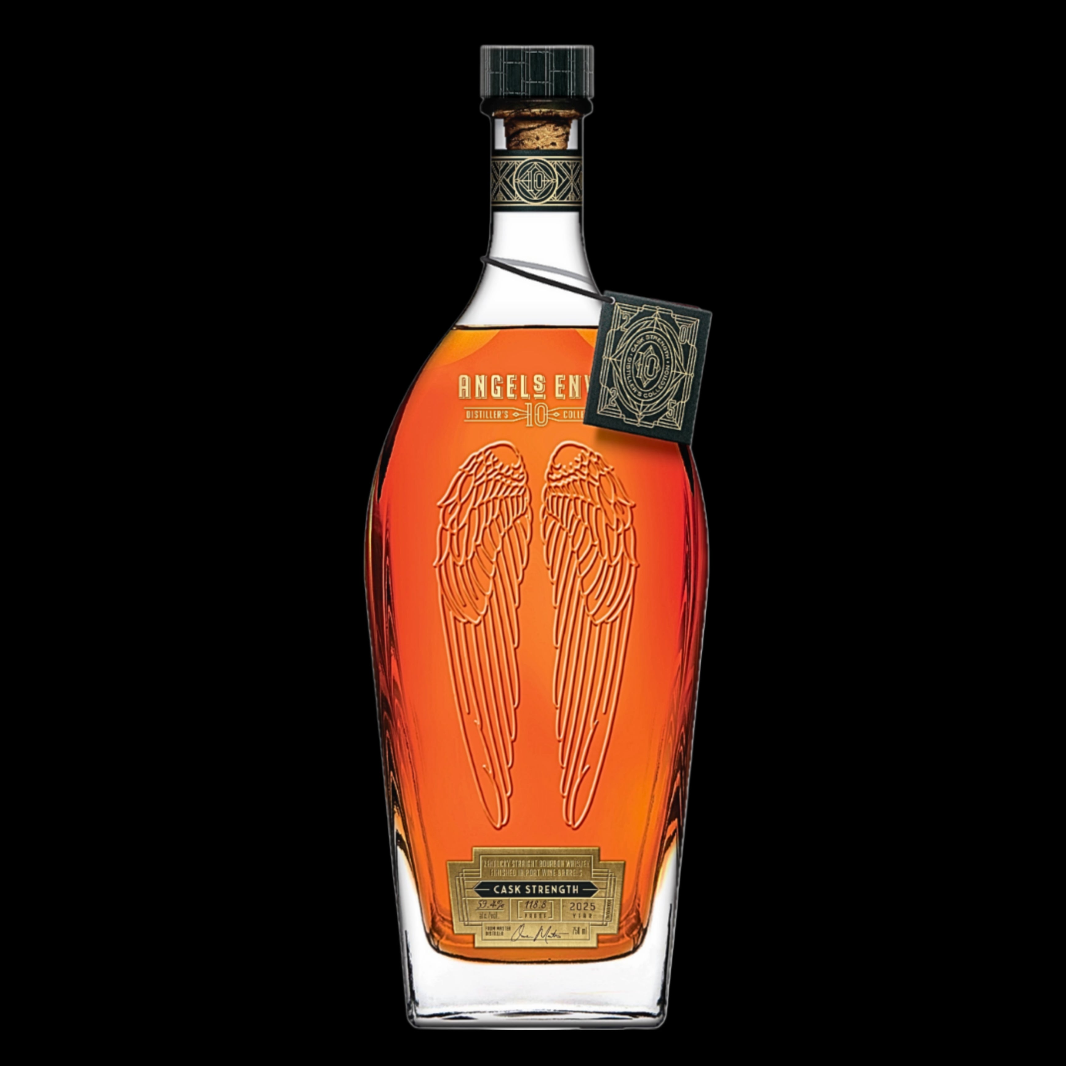 Angels Envy Kentucky Straight Bourbon Whiskey Cask Strength Year 2025 ...