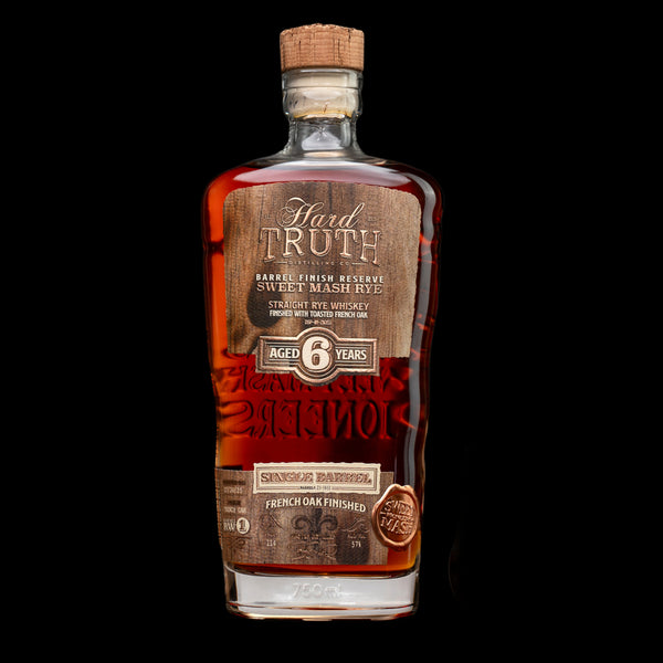 Hard Truth Single Barrel French Oak Finished Sweet Mash Rye Bikini Bot ...